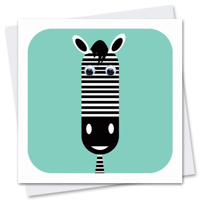 Z is for Zebra Children's Alphabet Print - Stripey Cats