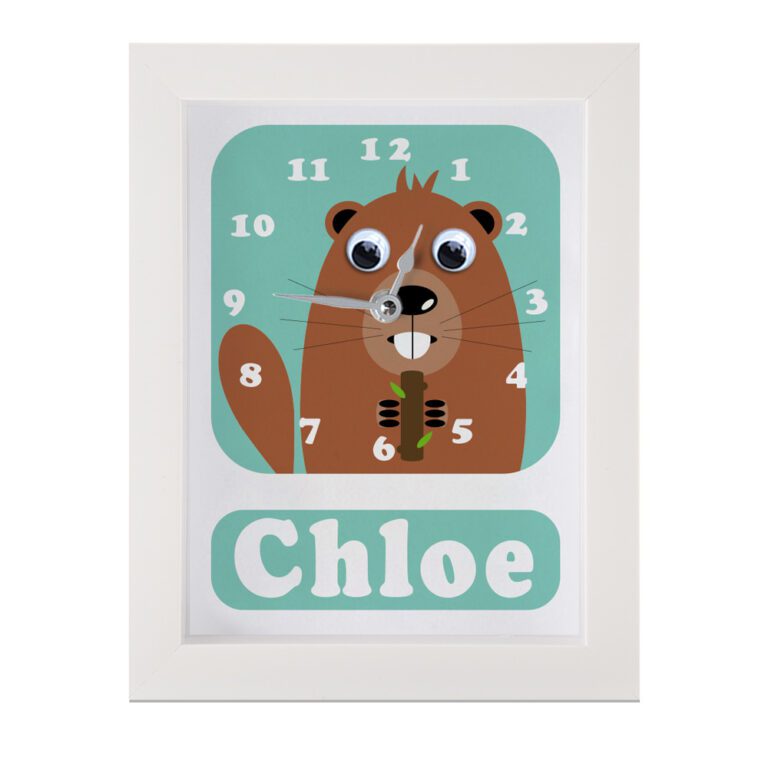 Children's Clocks - Stripey Cats